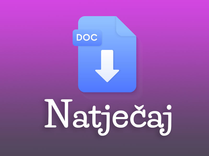 NATJEČAJ za zasnivanje radnog odnosa na radnom mjestu ODGOJITELJ / ICA ...